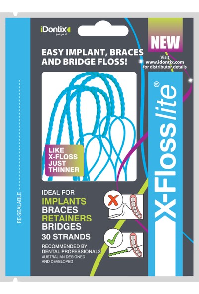 İdontix Blue X Floss Lite İdontix Blue X Floss Lite