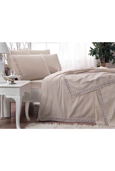 Taç Çift Kişilik Frozen Pike Takımı Camel