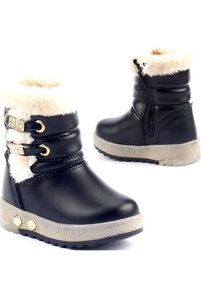 Twingo 9062 İçi Termal Kürklü Fermuarlı Işıklı Kız Çocuk Bot Ayakkabı Twingo 9062 İçi Termal Kürklü Fermuarlı Işıklı Kız Çocuk Bot Ayakkabı