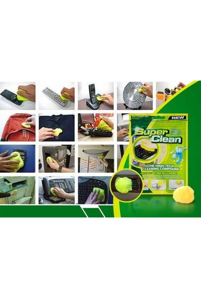 Fonnava Mucize Temizlik Hamuru Super Clean Jel Fonnava Mucize Temizlik Hamuru Super Clean Jel