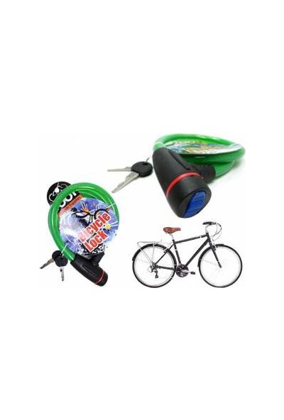 Fonnava Anahtarlı Çelik Bisiklet Kilidi Fonnava Anahtarlı Çelik Bisiklet Kilidi