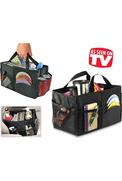 Pratik Katlanabilir Araç Bagaj Organizeri
