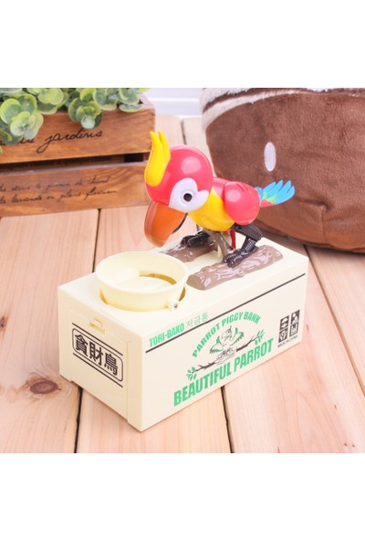 Pratik Parrot Piggy Bank Para Yiyen Papağan Kumbara Pratik Parrot Piggy Bank Para Yiyen Papağan Kumbara