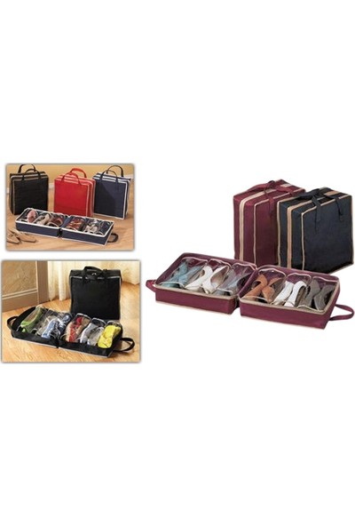 Pratik Ayakkabı Saklama ve Taşıma Hurcu Shoe Tote Pratik Ayakkabı Saklama ve Taşıma Hurcu Shoe Tote