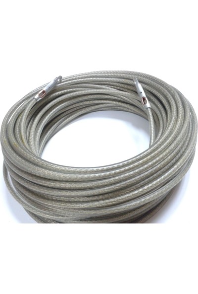 Gümrük Halatı Çelik Tel Halat 7 mm Kalınlık 22 M Uzunluk