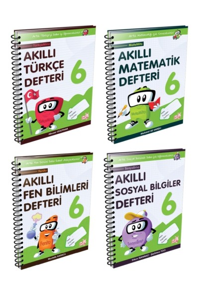 6.Sınıf Akıllı Defter Seti Arı Yayınları