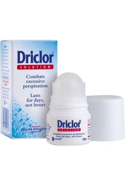 Driclor Solution Roll-on 20 ml - Antiperspirant Driclor Solution Roll-on 20 ml - Antiperspirant
