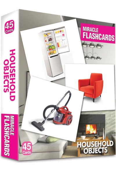 Miracle Flashcards – Household Objects Box 45 Cards