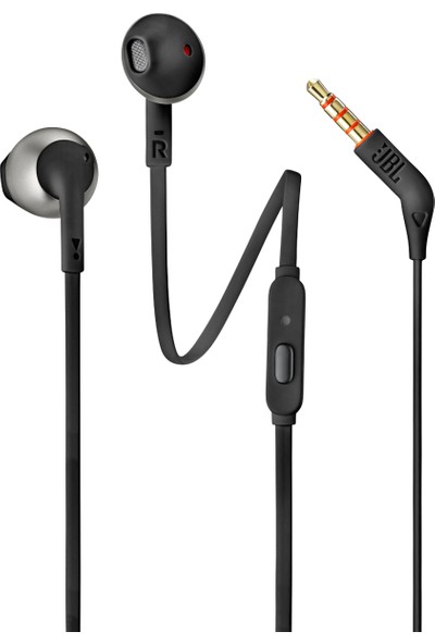 JBL T205 Kulaklık CT IE Black