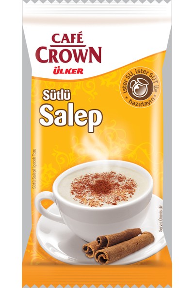 Cafe Crown Toz Salep 17 gram 12'li Cafe Crown Toz Salep 17 gram 12'li