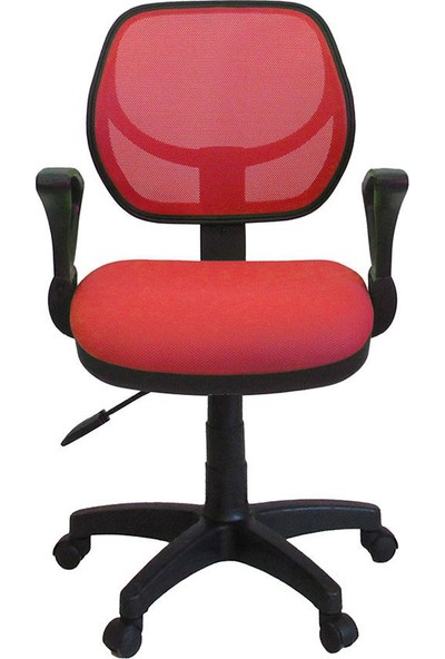 Türksit 804 File Çalışma Koltuğu Plastik Ayak Kırmızı