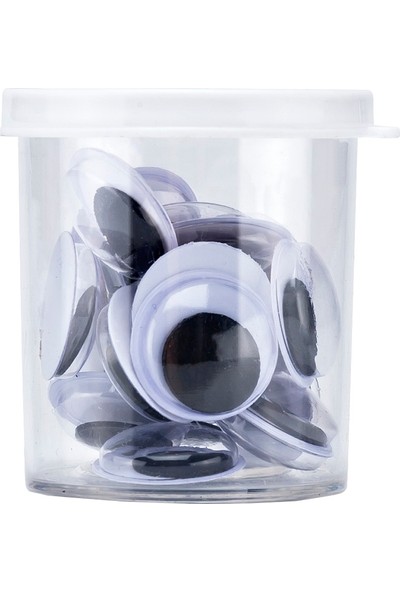 Brons Siyah Oynar Göz 15 mm. (20 Adet)