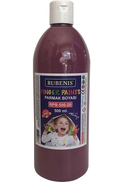 Rubenis Parmak Boyası 500 ml. Mor RPB-500-20