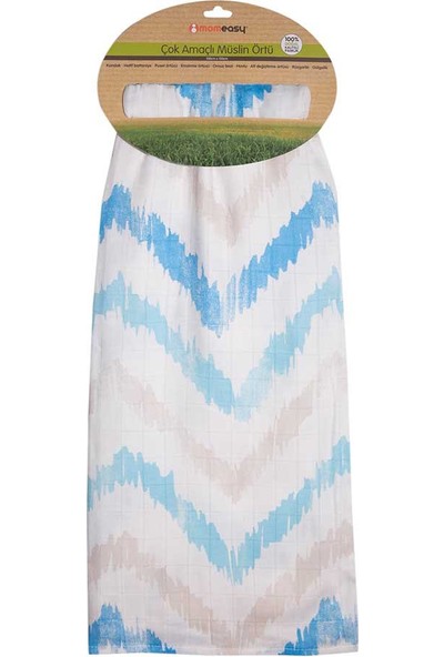 Momeasy Bambu Müslin Örtü 100 x 120 cm Momeasy Bambu Müslin Örtü 100 x 120 cm