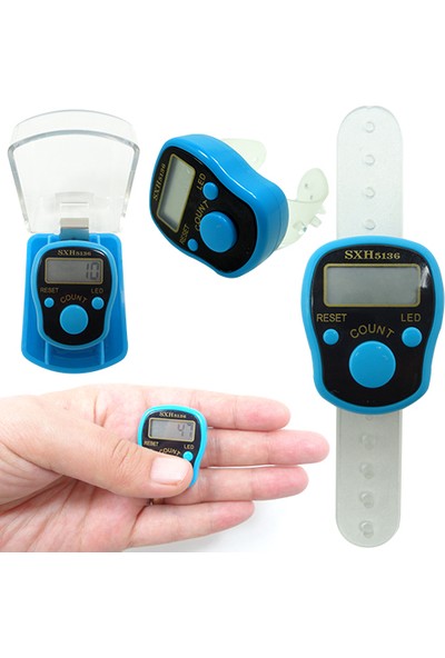 Pratik Özel Kutusunda Led Işıklı Parmak Zikirmatik