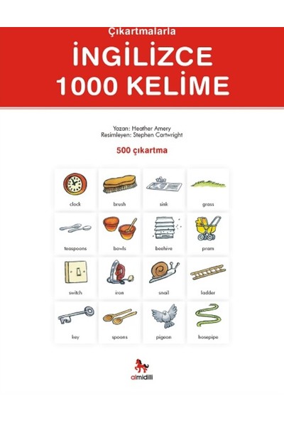 Çıkartmalarla İngilizce 1000 Kelime (500 Çıkartma) - Heather Amery Çıkartmalarla İngilizce 1000 Kelime (500 Çıkartma) - Heather Amery