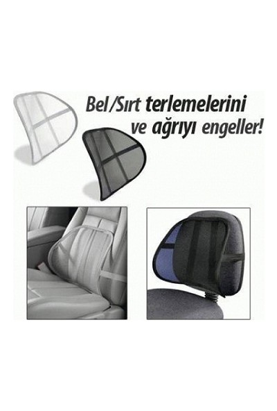 Pratik Bel Destekli Tam File Yastık