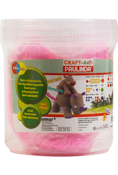 Paulinda Proje Hamuru 160 Gr. Neon Pembe Paulinda Proje Hamuru 160 Gr. Neon Pembe