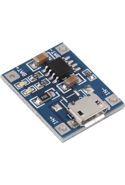 Robokolik Mini 18650 Lityum Pil Şarj Modülü (5V 1A)