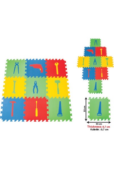 Pilsan Eğitici Yer Karosu Tamir Seti 7 mm Bj-2103473 - 7 Pilsan Eğitici Yer Karosu Tamir Seti 7 mm Bj-2103473 - 7