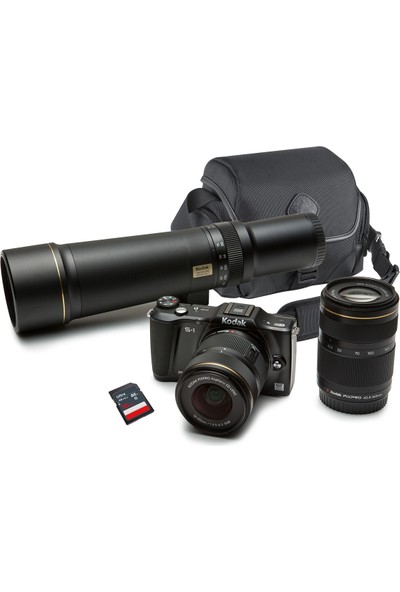 Kodak Pixpro S-1 3 Adet Lens,Çanta Ve Sd Kart Hediyeli Dslr Kodak Pixpro S-1 3 Adet Lens,Çanta Ve Sd Kart Hediyeli Dslr