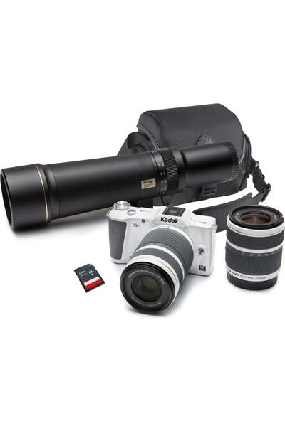 Kodak Pixpro S-1 3 Adet Lens,Çanta Ve Sd Kart Hediyeli Dslr Kodak Pixpro S-1 3 Adet Lens,Çanta Ve Sd Kart Hediyeli Dslr