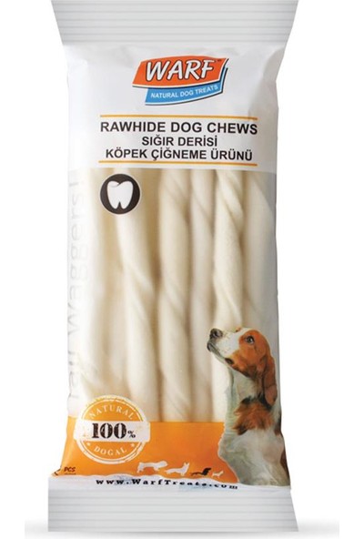 Warf Beyaz Burgu Kemik - 12 Cm - 20 'Li Warf Beyaz Burgu Kemik - 12 Cm - 20 'Li
