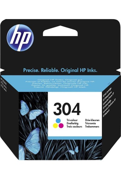 HP 304 Üç Renkli Mürekkep Kartuşu N9K05AE