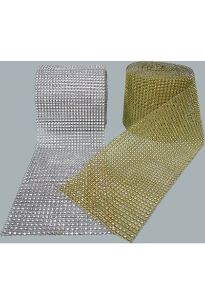Elitetime Taş Görünümlü Plastik Şerit Altın P10Yard(Mt)-40 - Elitetime Taş Görünümlü Plastik Şerit Altın P10Yard(Mt)-40 -