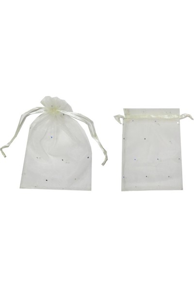 Elitetime Kese Taşlı Küçük Beyaz 9X12Cm P50-100 - Ar1445B Elitetime Kese Taşlı Küçük Beyaz 9X12Cm P50-100 - Ar1445B