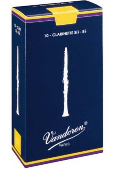 Vandoren CR102 Classic Bb Klarnet Kamışı (2 Numara)