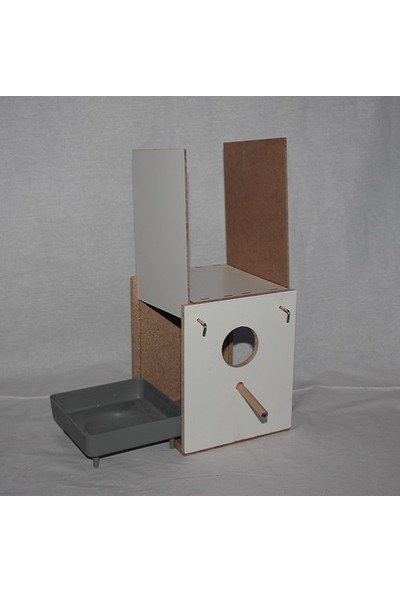 Hiday Çift Kapılı Muhabbet Yuvalığı (Küçük Boy) Hiday Çift Kapılı Muhabbet Yuvalığı (Küçük Boy)