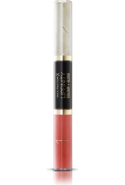 Max Factor Lipfinity Colour & Gloss Ruj ve Renkli Parlatıcı 610 Const Coral Max Factor Lipfinity Colour & Gloss Ruj ve Renkli Parlatıcı 610 Const Coral