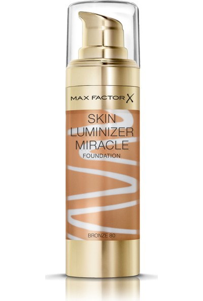 Max Factor Skin Luminizer Cilt Aydınlatıcı Fondöten 80 Bronze Max Factor Skin Luminizer Cilt Aydınlatıcı Fondöten 80 Bronze