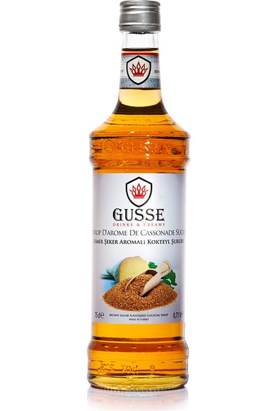 Gusse Esmer Şeker (Brown Sugar) Aromalı Kokteyl Şurubu 70 cl