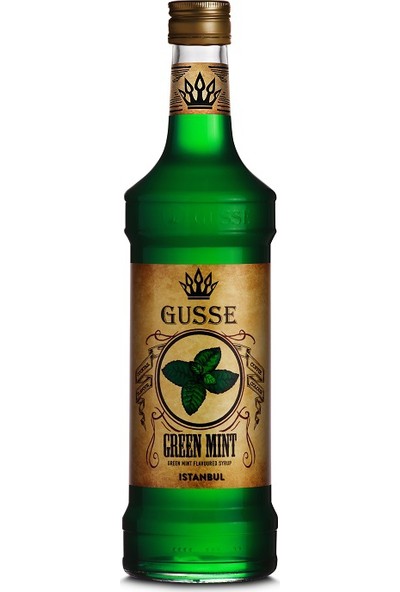 Gusse Nane (Green Mint) Aromalı Kokteyl Şurubu 70 cl Gusse Nane (Green Mint) Aromalı Kokteyl Şurubu 70 cl