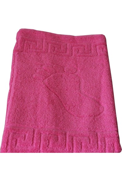 Çeyiz Diyarı Ayak Havlusu Fuşya