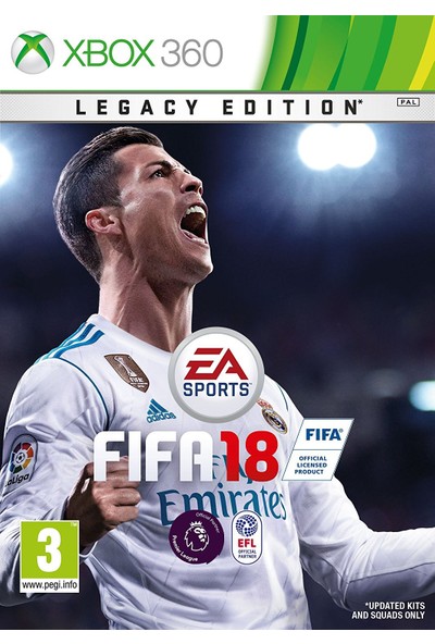 Xbox 360 Fifa 18 Legacy Edition Xbox 360 Fifa 18 Legacy Edition