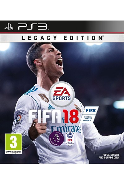 Ps3 Fifa 18 Legacy Edition Ps3 Fifa 18 Legacy Edition