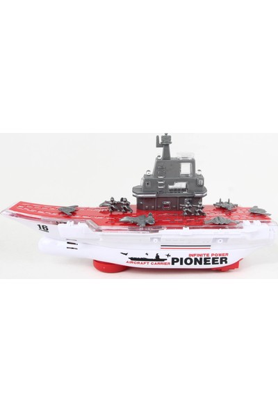 Can Ali Toys Oyuncak Savaş Gemisi Pilli Işıklı Sesli 27 cm