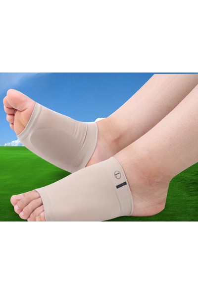 Destekleyici Silikon Ayak Ark Desteği Çorabı Bir Çift