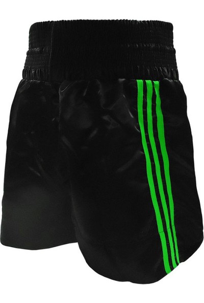 adidas ADISTH11 Kick Boks Şortu Siyah-Yeşil adidas ADISTH11 Kick Boks Şortu Siyah-Yeşil