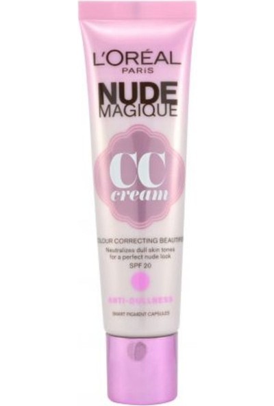 L'Oréal Paris Nude Magique CC Krem Soluk Cilt Karşıtı ANTI DULLNESS L'Oréal Paris Nude Magique CC Krem Soluk Cilt Karşıtı ANTI DULLNESS