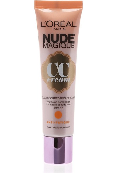L'Oréal Paris Nude Magique CC Krem Yorgun Cilt Karşıtı ANTI FATIGUE L'Oréal Paris Nude Magique CC Krem Yorgun Cilt Karşıtı ANTI FATIGUE