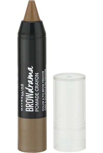 Maybelline New York Brow Drama Pomade Crayon - 02 Medium Brown Maybelline New York Brow Drama Pomade Crayon - 02 Medium Brown