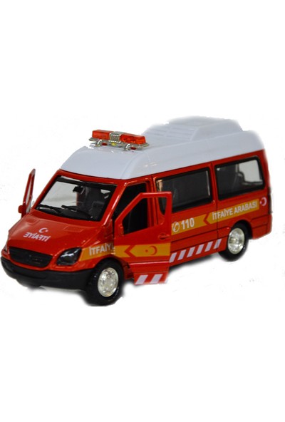 Birlik 5058C - 12D Işıklı Metal Ç Bırak İtfaiye