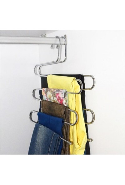 Pratik Pantalon ve Eşarp Askısı - 2 Adet Pratik Pantalon ve Eşarp Askısı - 2 Adet