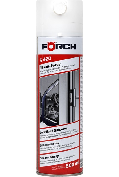 Förch Silikon Sprey 500 ml.