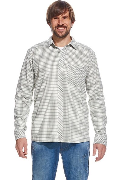 Tatonka Camden Ls Erkek Gömlek Gri