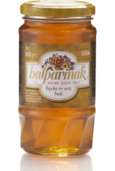 Balparmak Süzme Çiçek Yayla ve Ova Balı 460 g Kavanoz Balparmak Süzme Çiçek Yayla ve Ova Balı 460 g Kavanoz